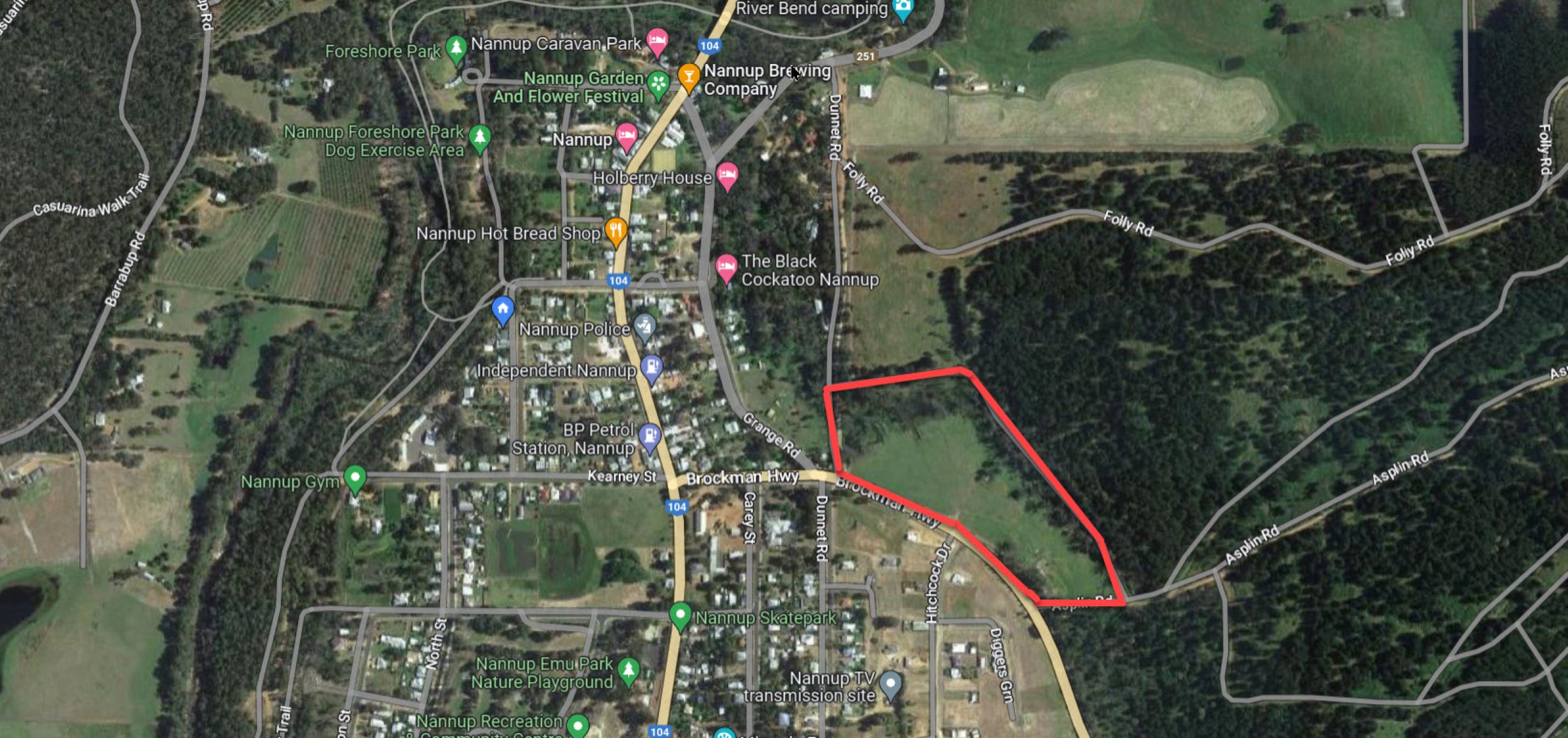 THE SITE - Nannup Alpine Resort